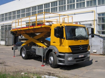 ULD Handling System, truck based container loader-transporter, self ...