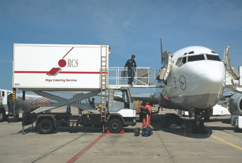 ULD Handling System, truck based container loader-transporter, self ...