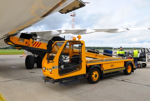 ULD Handling System, truck based container loader-transporter, self ...